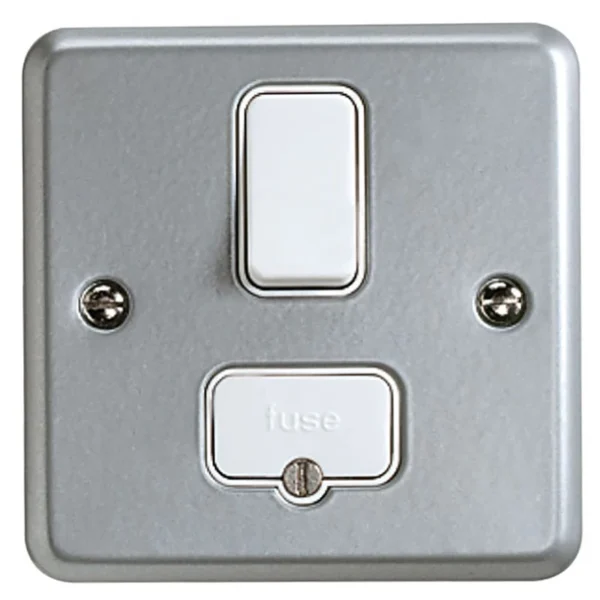 MK Electric Connection Unit Double Pole Switched Fused Spur 13A ...