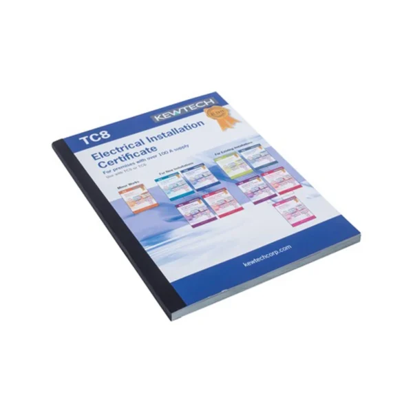 Kewtech TC8 New Installation Certificate for Supplies over 100A – Go ...