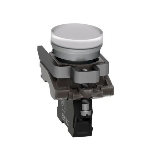Schneider Electric Pilot Light Integral LED+Chrome Plate 24V White ...