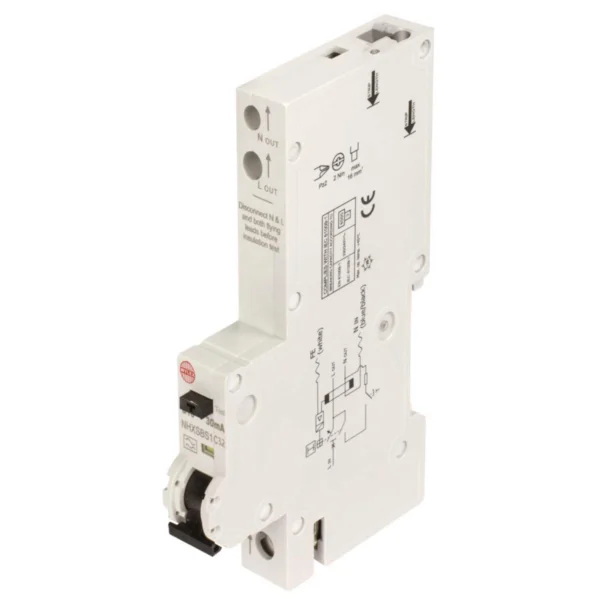 Wylex RCBO SP Class A Type C 1 Module 32A 30mA – Go Magpie – Trusted ...