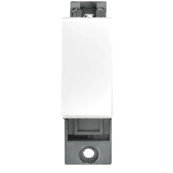 R Hamilton Micro Grid 1 Gang 10AX 1 Way Retractive Rocker White – Go ...