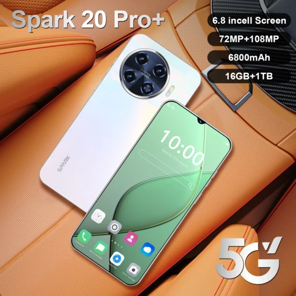 Global Version Techno Spark 20 Pro Unlocked Smartphone 5g Android ...