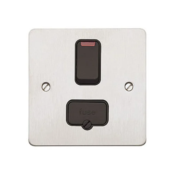 MK Electric Connection Unit Double Pole Switched Fused Spur Neon 13A ...